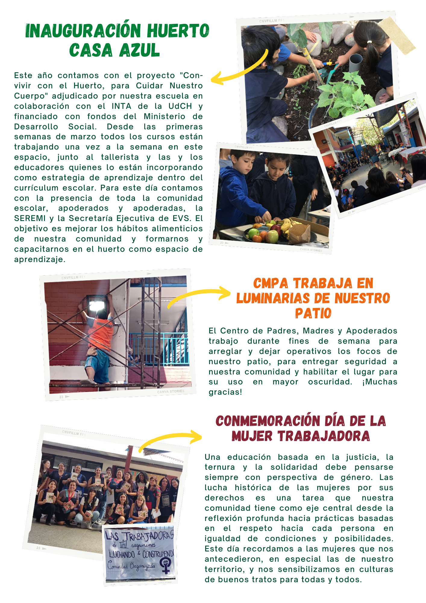 Primer Boletín Informativo Marzo-Abril 2023 – Escuela Casa Azul